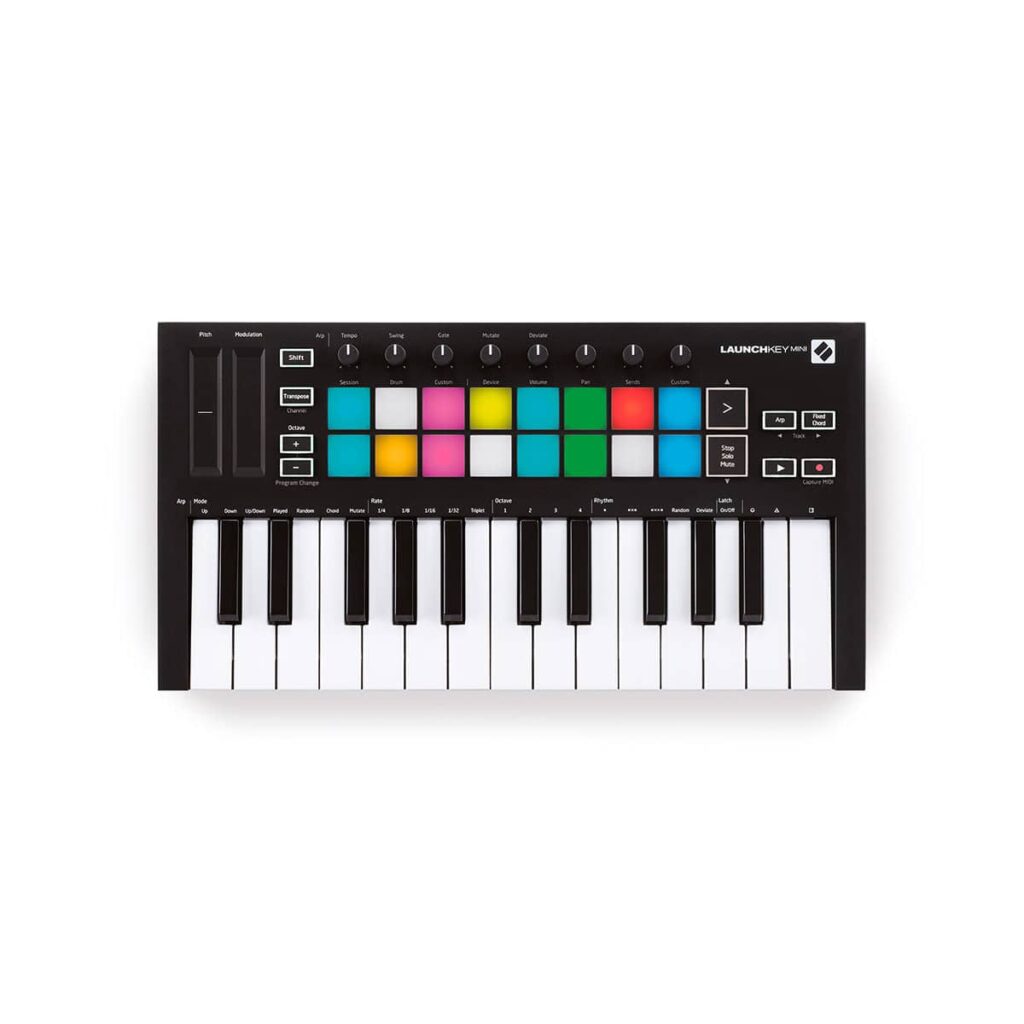 LAUNCHKEY MINI MK3 Novation - Home Studio | Sonowest.fr