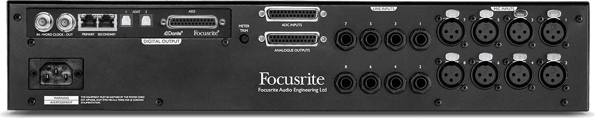 ISA-ADN8 Focusrite | Sonowest.fr