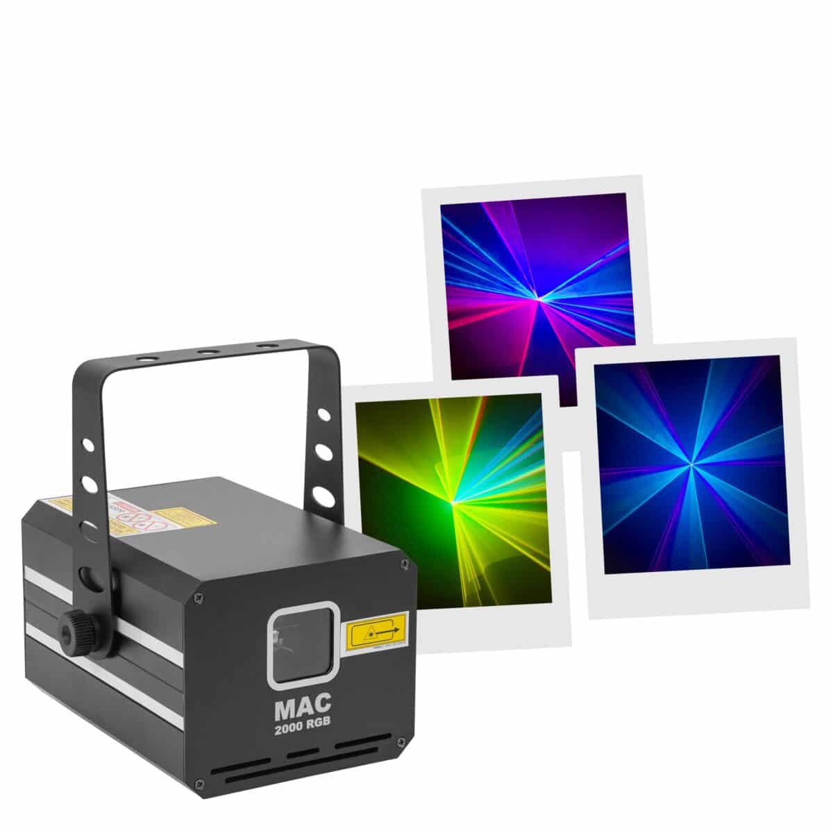 MAC 2000 RGB Mac Mah - Lasers Multicolores | Sonowest.fr
